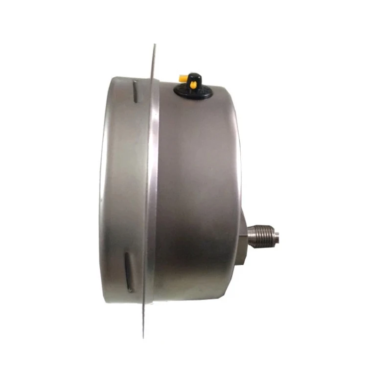 2.5"(63mm) 4" (100mm) All Stainless Steel Bayonet Bezel Pressure Gauge ...