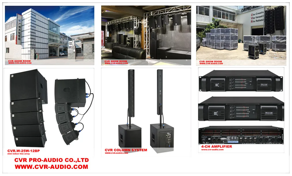 CVR Sound System - Professional 4 Channel Power Amplifier