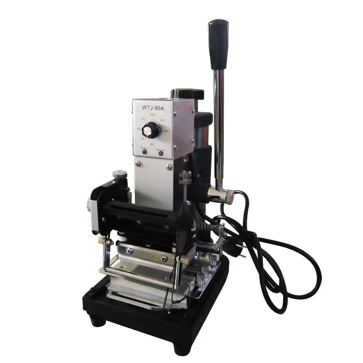 Chinese Factory Manual Stamping Machine / Pvc Smart Card Tipping ...
