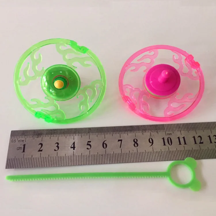 Promotional Gyroscope Toys Spinning Top Plastic Peg-top Giveaways For ...