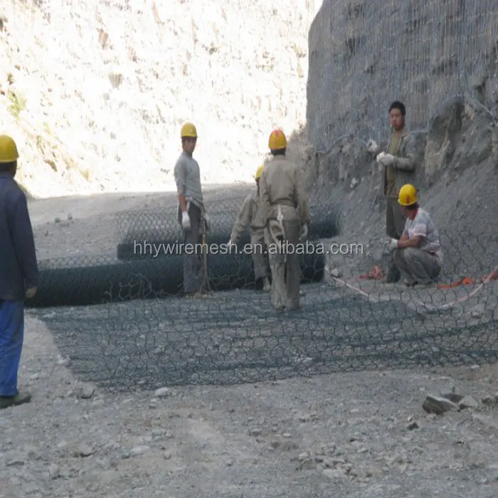 Sns Rope Netting Slope Protection Netting Rock Fall Wire Rope Net ...