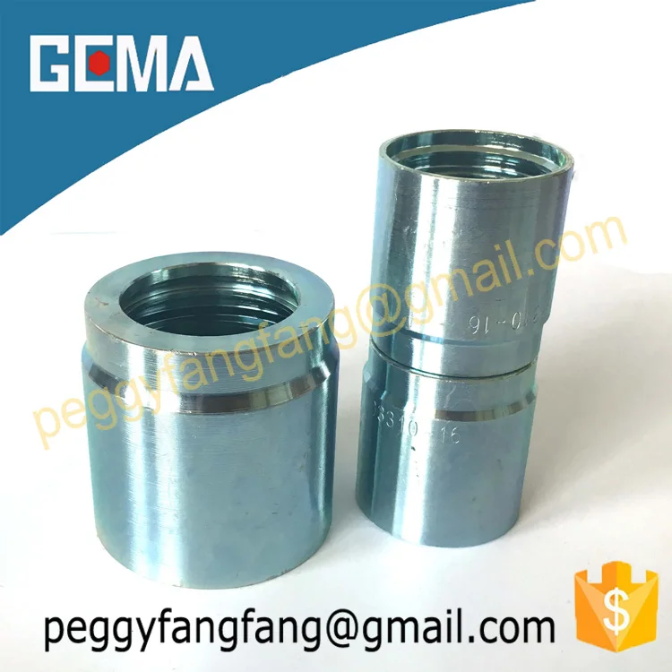 R1 R2 Hydraulic Hose Crimping Ferrules 03310 - Durable & Precise