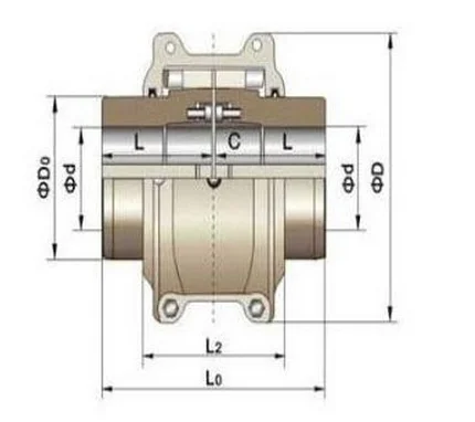 Quick Cold Mounting Type Serpentine Spring Flexible Grid Coupling ...