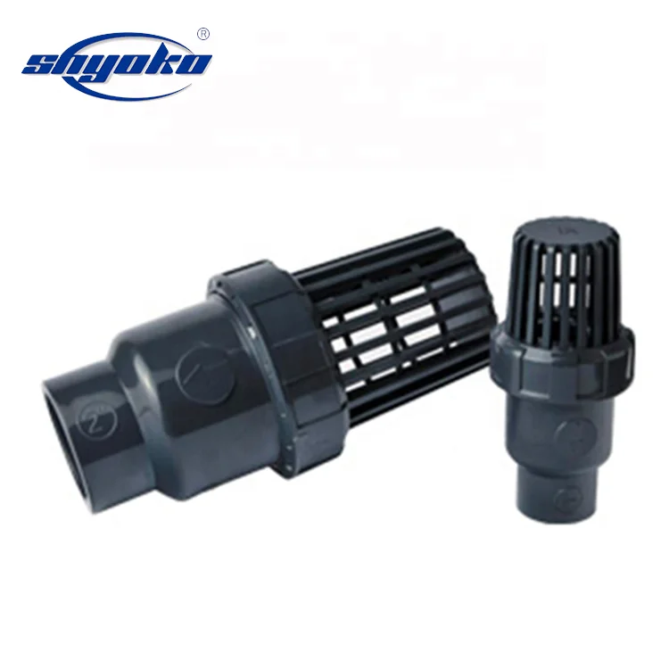 Good Price Plastic Foot Valve Filter For Water Pump 6 Inch Foot Valve ...