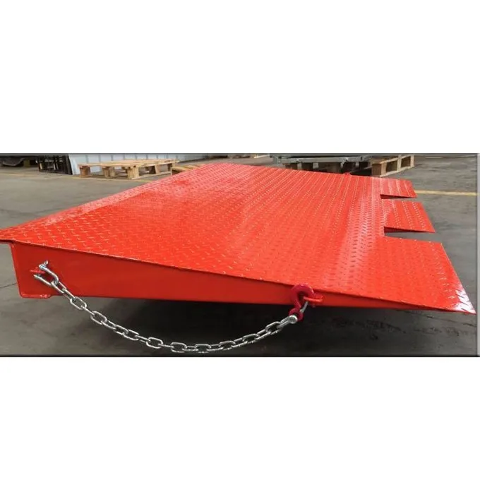 6 Ton Capacity Ground Level Steel Container Ramp - HANMOKE
