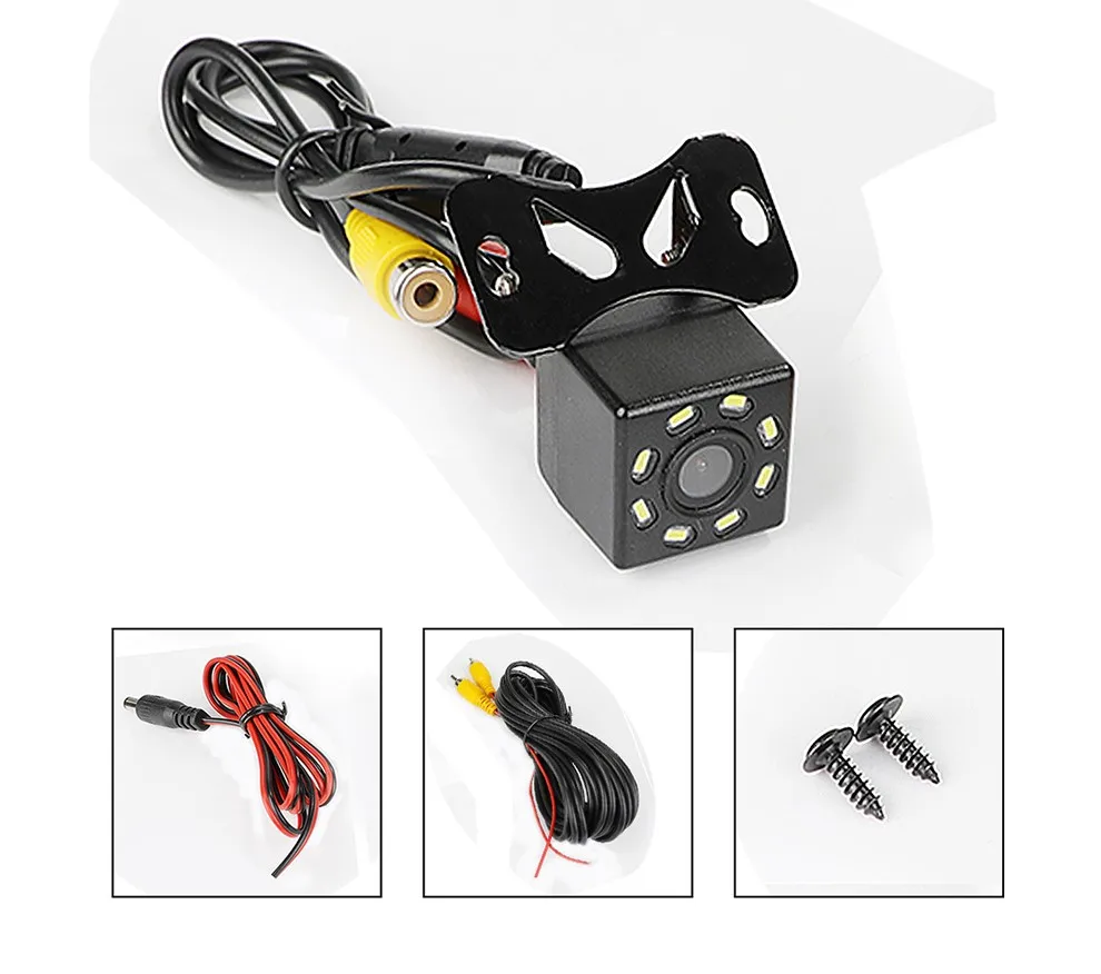 Car Camera With 8 Led Hd Version Car View Camera Waterproof Car Reverse ...