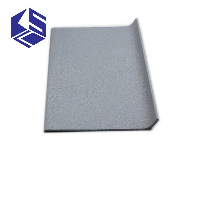 Aluminum Powder Coating Silver Square Edge Skirting Board For Home ...