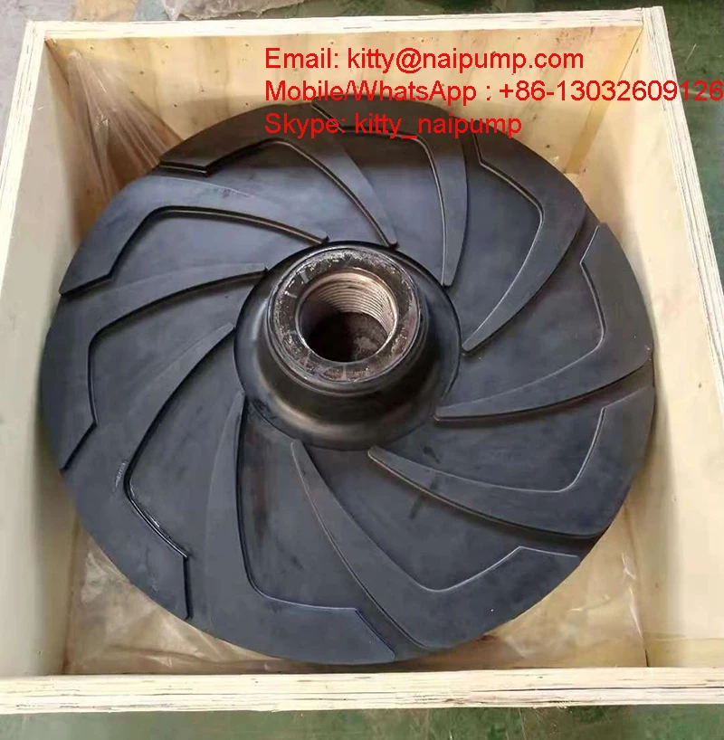 G10147 Rubber R55 Slurry Pump Impeller For 12/10 St-ah Pump - Buy ...