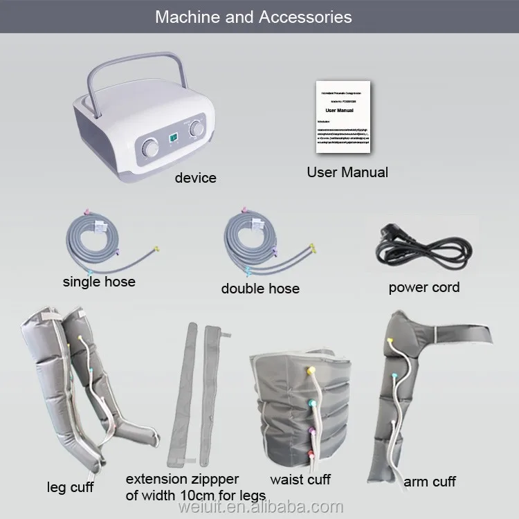 Physiotherapy Massager Machine Compressible Limb Therapy System ...