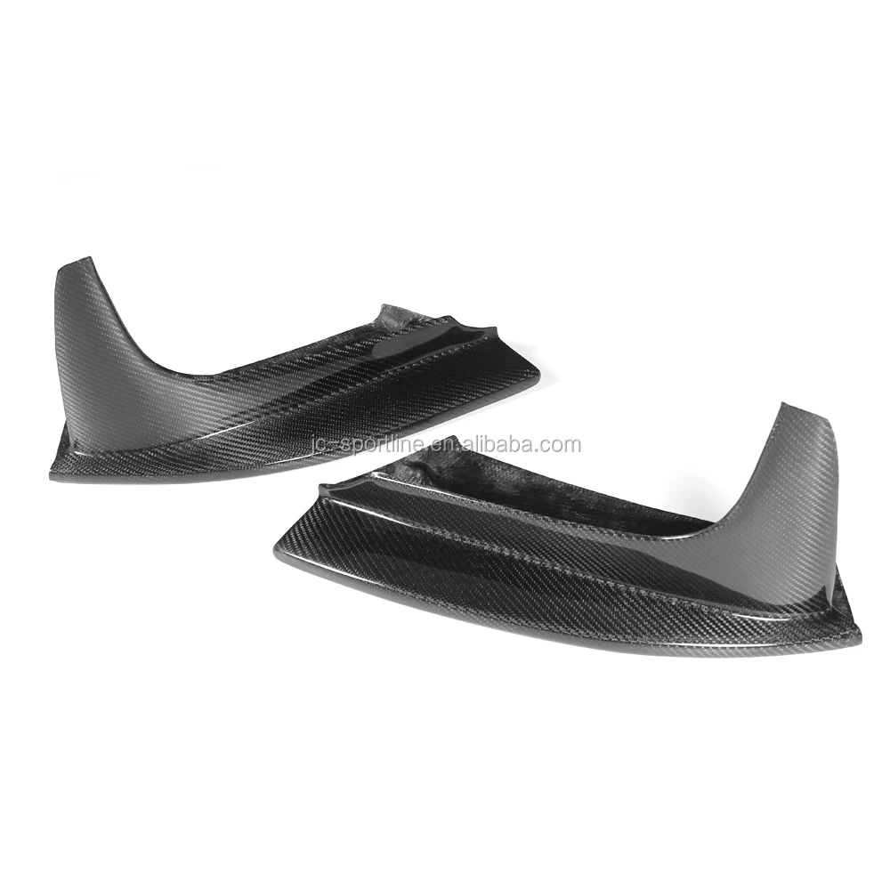 Carbon Fiber 1m E82 Front Splitters For Bmw E82 1m New 1 Series 11-13 ...
