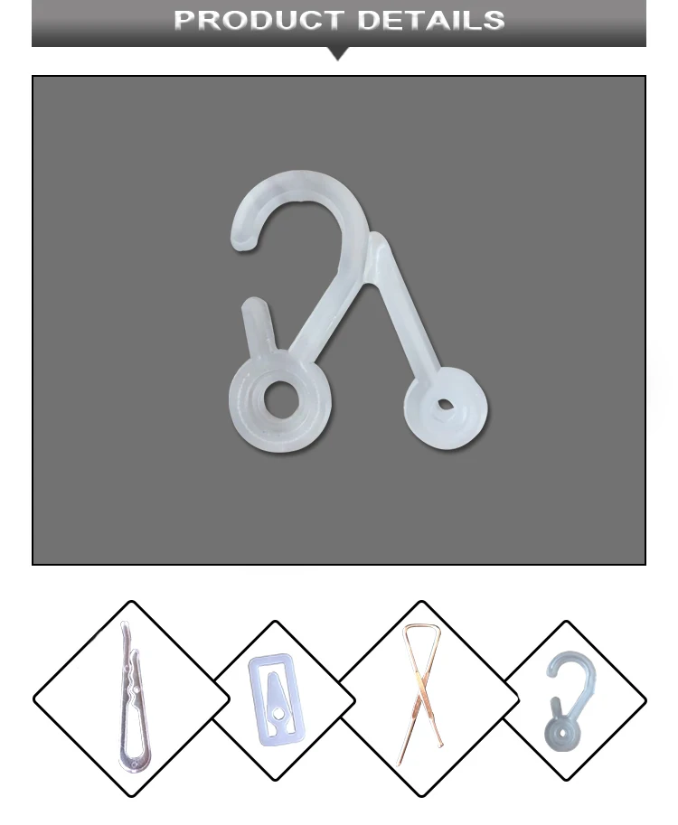 Yueda Eco-friendly Pp White Plastic Clothing Clips - Buy Plastic Clips ...