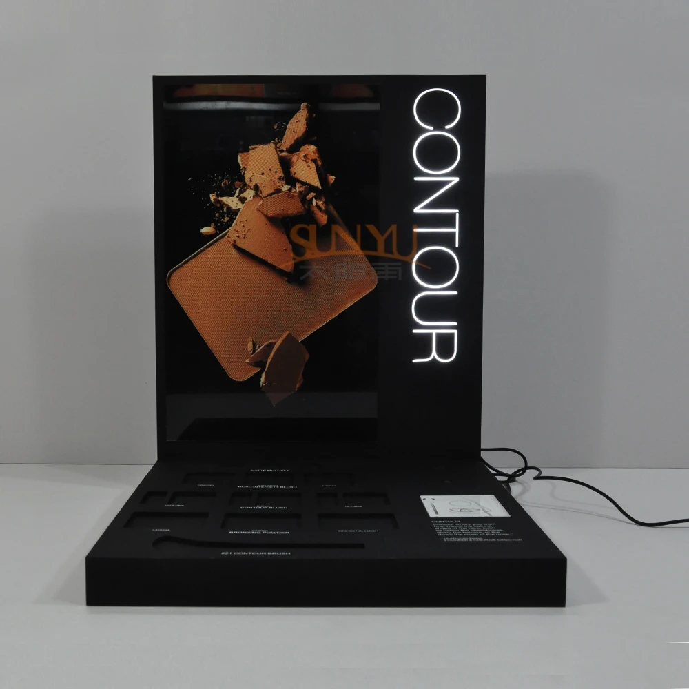 Acrylic Cosmetics Make Up Stand Foundation Display - Buy Foundation ...