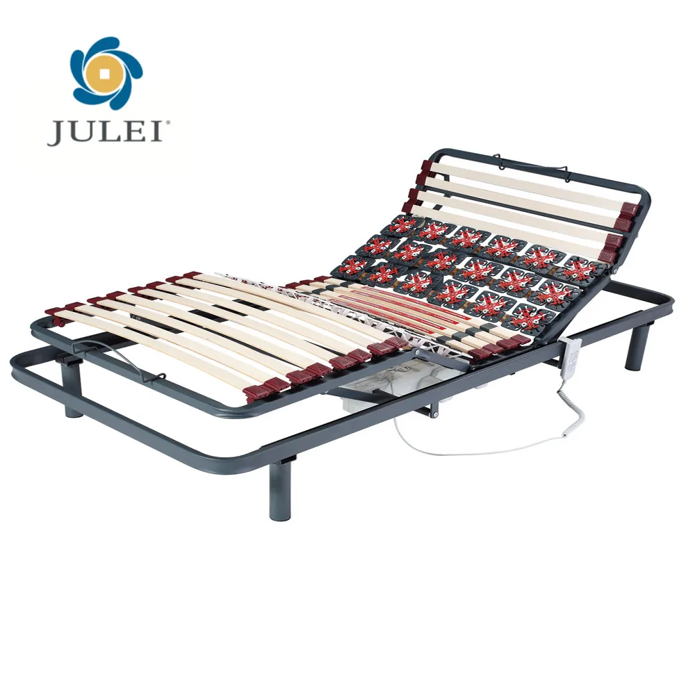 Queen Size Metal Bed Frame Parts For Electric Adjustable Bed - Buy ...