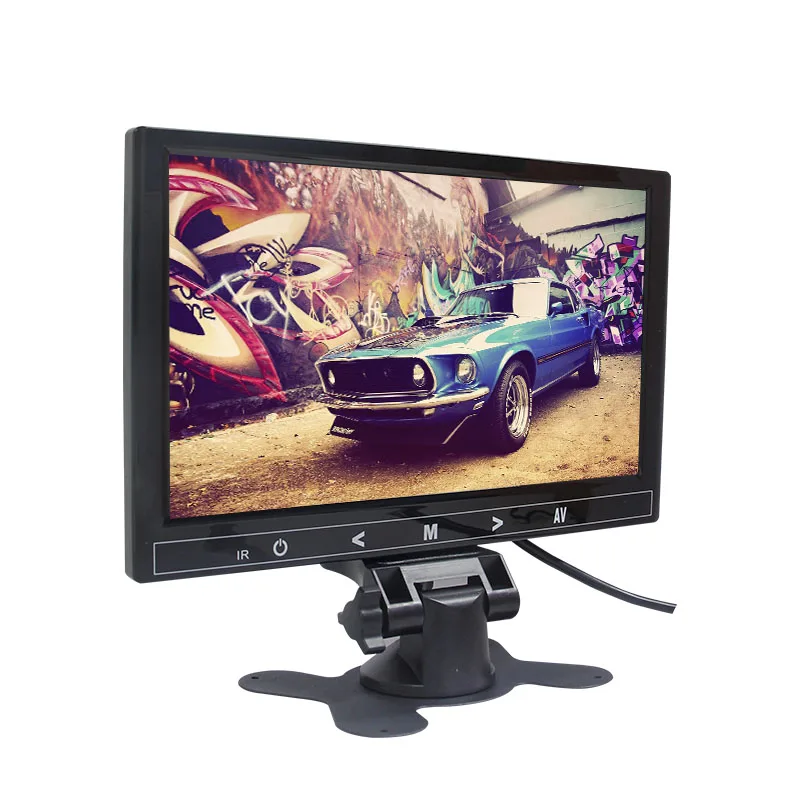 9 Inch Tft-lcd Widescreen Car Cctv Monitor Dvd Reversing,Front,Side ...