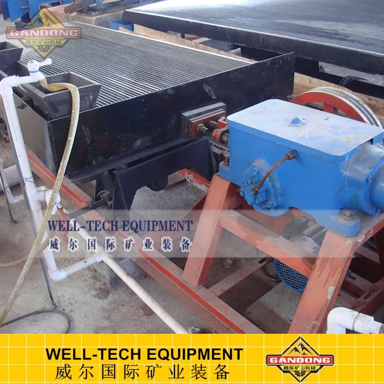 Holman Wilfley Wet Shaking Table | 1-2t/h Capacity, 90-99% Recovery ...