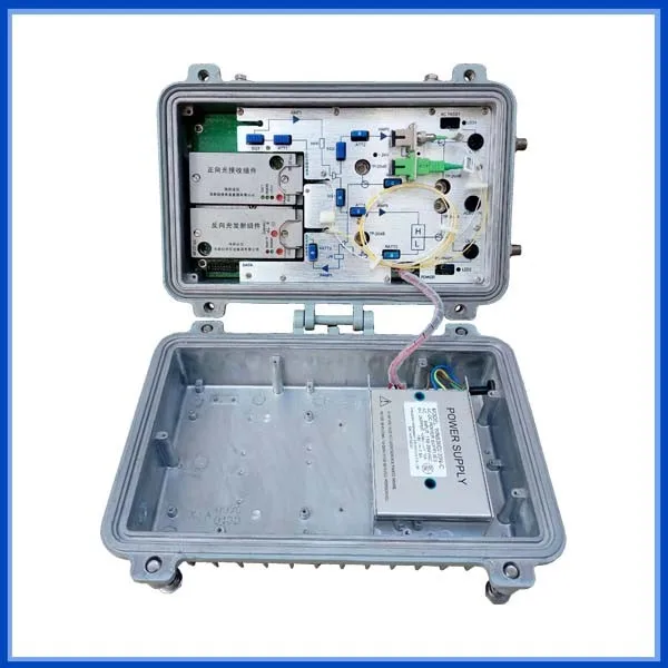 Outdoor 2-output Catv Fiber Optical Node,Fiber Optic Node With Return ...