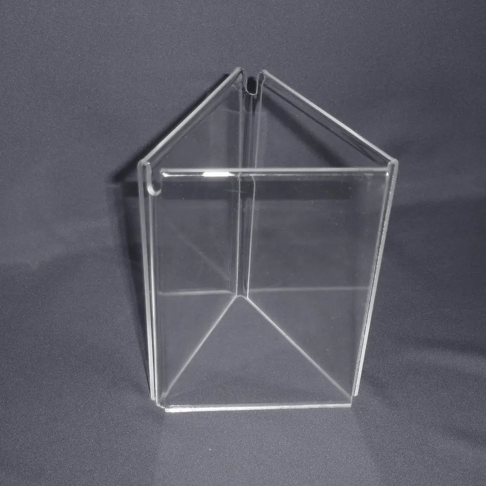 A3 A4 A5 Triangular Acrylic Menu Display Holders - Eco-Friendly & Handmade