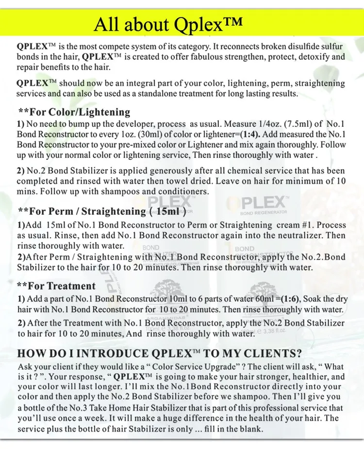 Tipo Di Alta Qualità Uguale Al Trattamento Ola Plex Trattamento Di ...