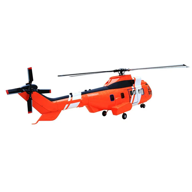 EC-225 700 size Large Scale fiberglass 700 size RC Helicopter Fuselage ...