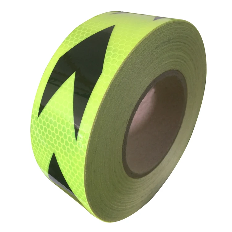 Fluorescent Arrow Police Reflective Sheeting Sticker Tape - Buy Arrow ...
