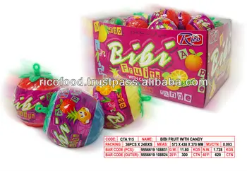 Bibi Fruit With Candy - Buy Toy Candy,Novelty Toy With Candy,Fruit ...