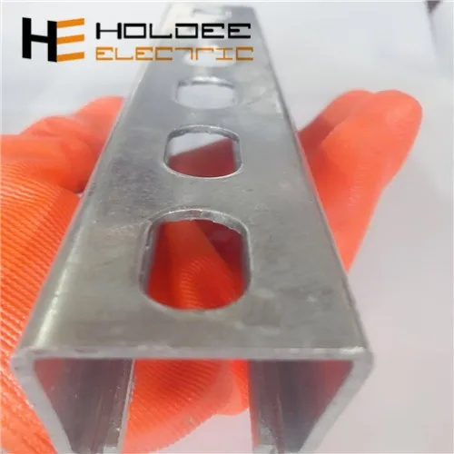 Cheap Curved Aluminum Unistrut C Channel Profile With Serrated Edge ...
