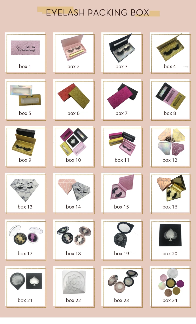 Wholesale 5 Pairs 14 Pairs 16 Pairs Glitter Lash Book Custom Empty ...