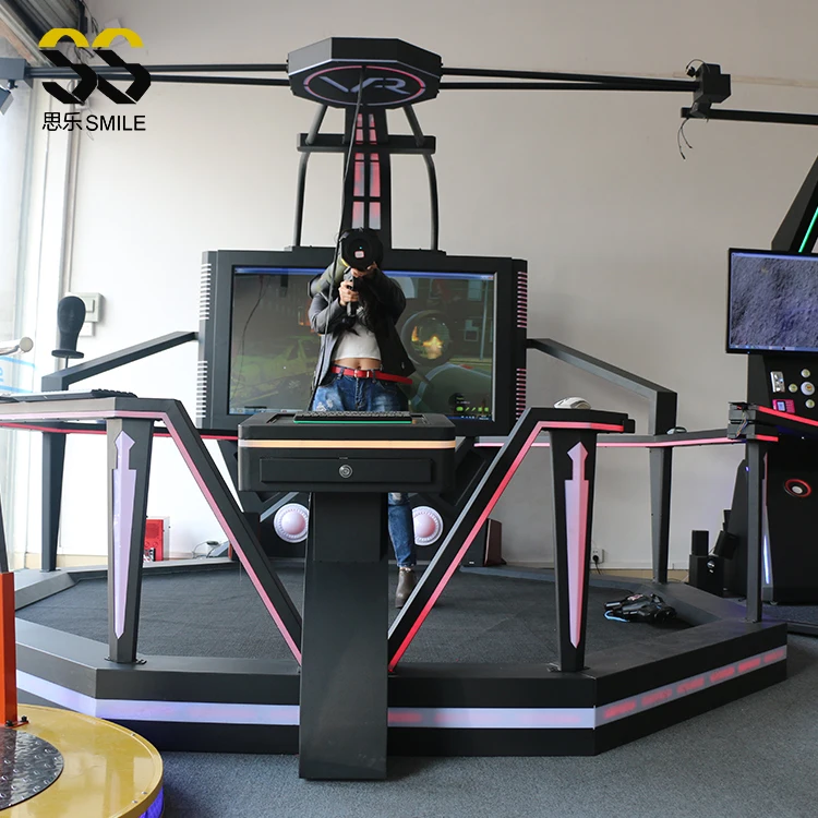 9d Vr Walking Standing Platform Shooting Vr Simulator Htc Vive ...