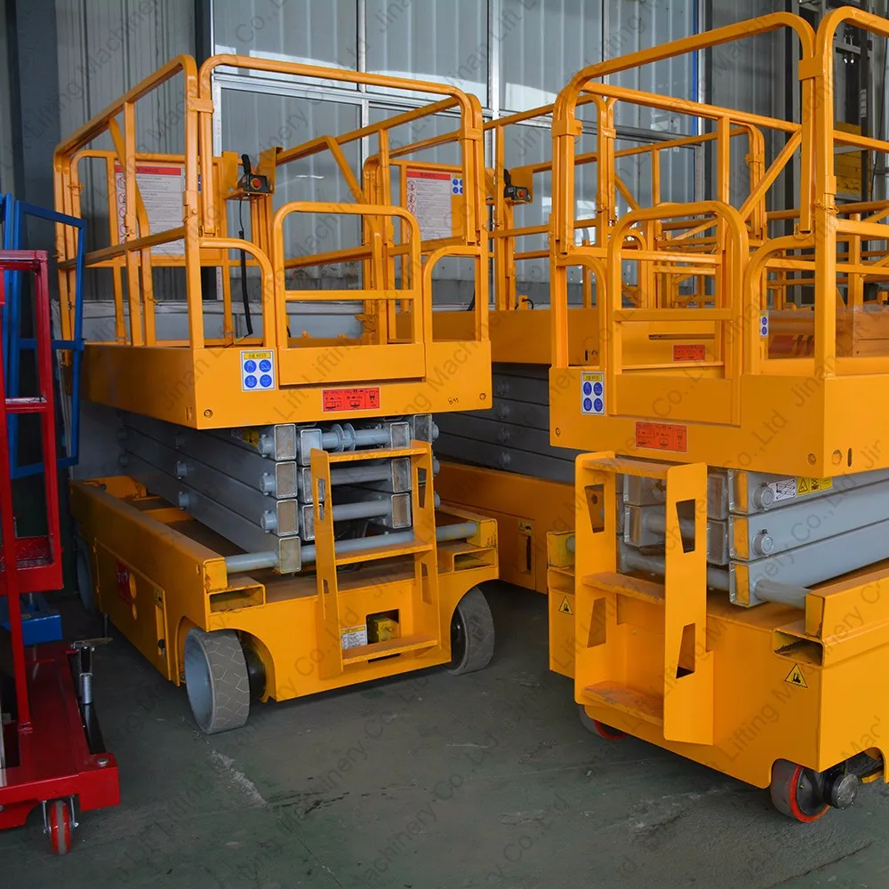 12m Self Propelled Battery Powered Telescopic Automatic Ladder Lift ...