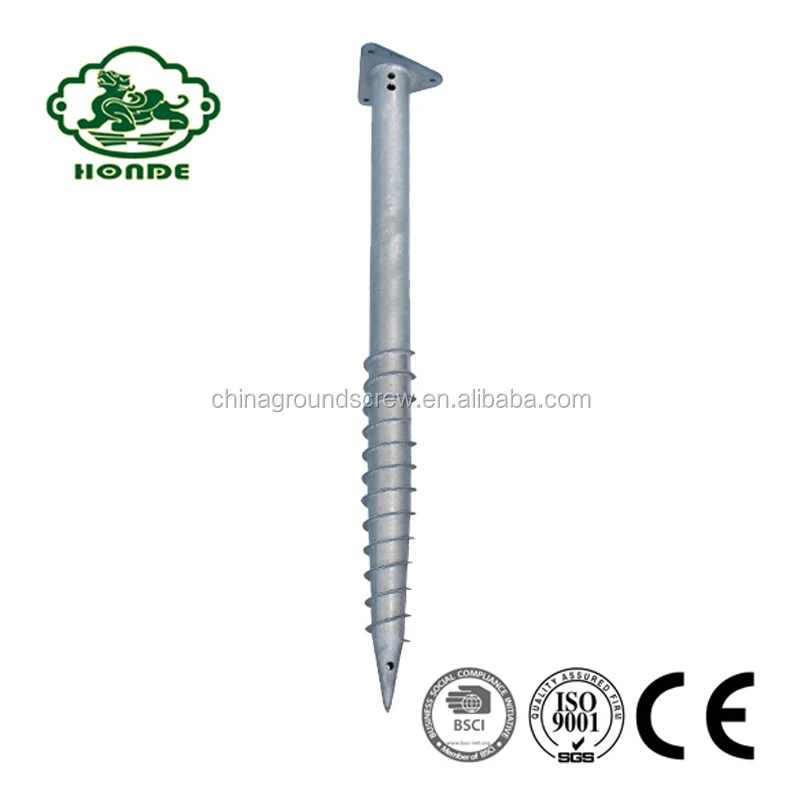 Helix Triangle Ground Screw Anchor Helix Anchor - Buy Triangle Screw ...