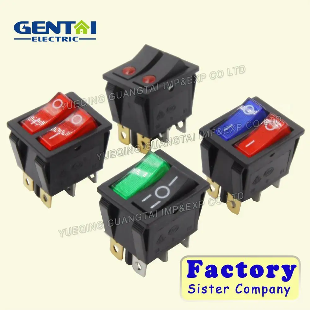 Leci RS606 Rocker Switch - Secure and Reliable Control