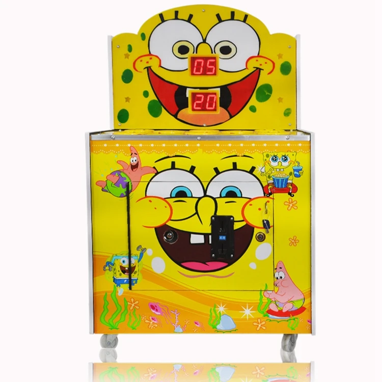 High Quality Amusement Equipment Hitting Hammer Arcade Game Spongebob ...