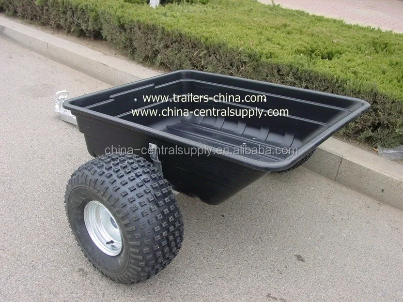 Small off Road ATV Plastic Trailer CT0091A - Durable & Versatile