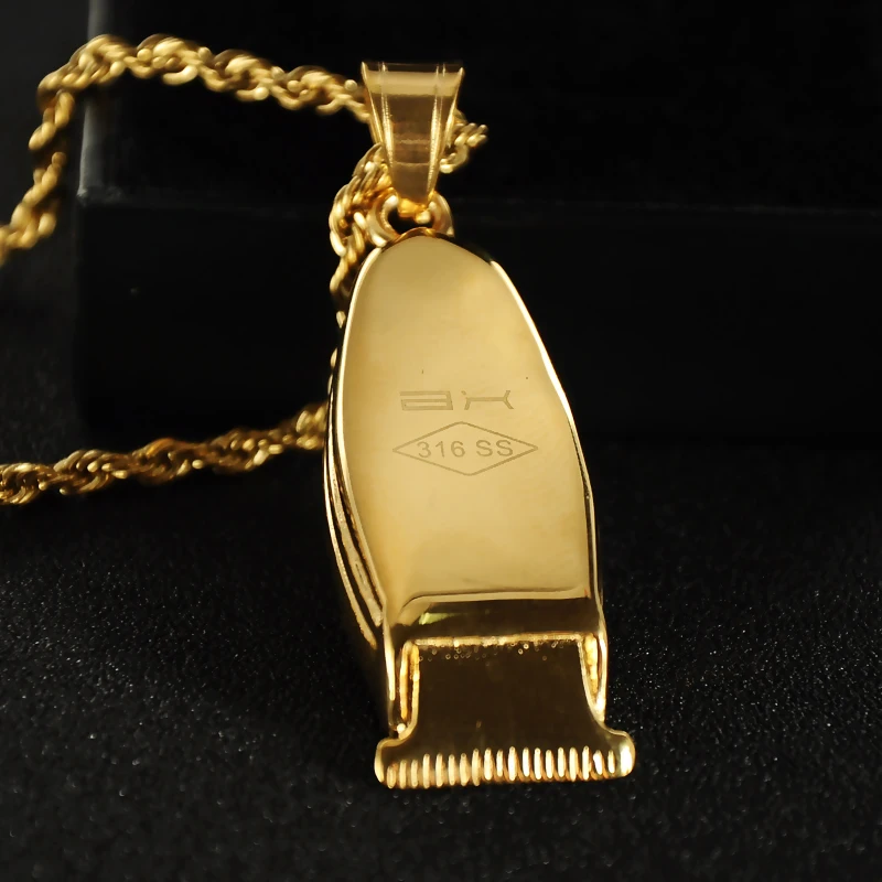 High Quality Creative Design Stainless Steel Barber Clipper Pendant ...