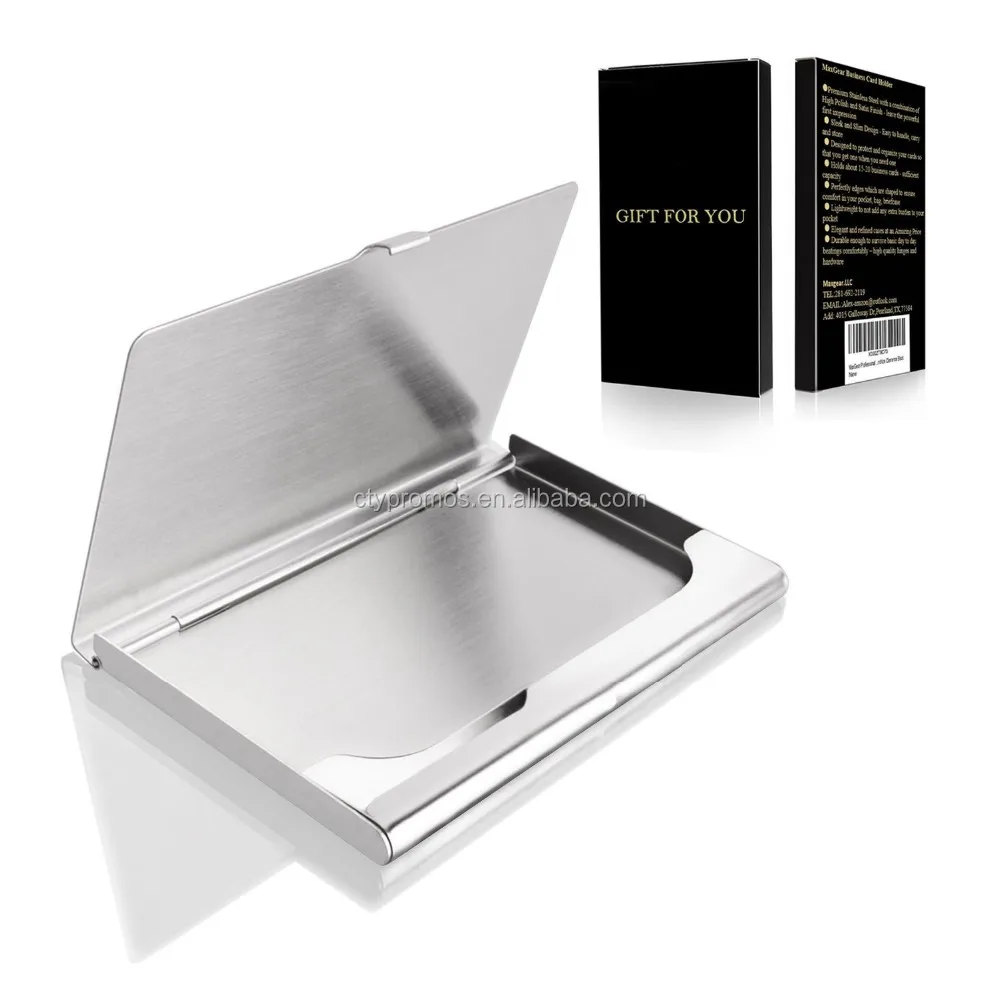 Metal Business Card Holder Card Case Stainless Steel Card Holder - Buy ...