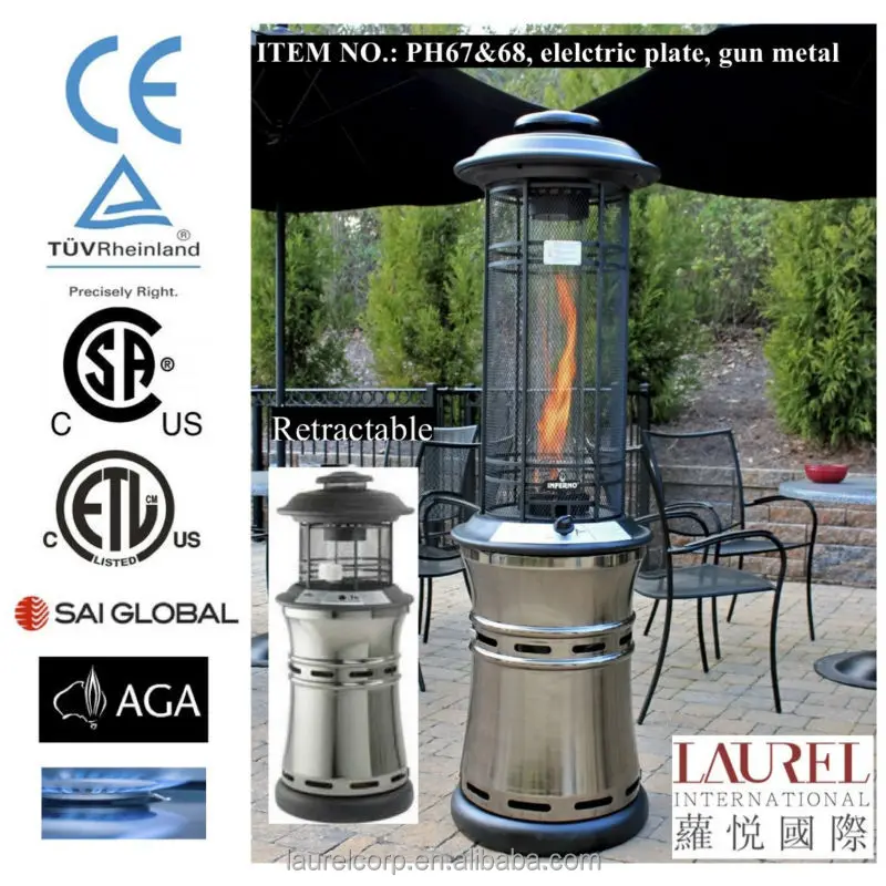 Inferno Series Gas Patio Heater - Buy Decorative Gas Heaters,Super ...