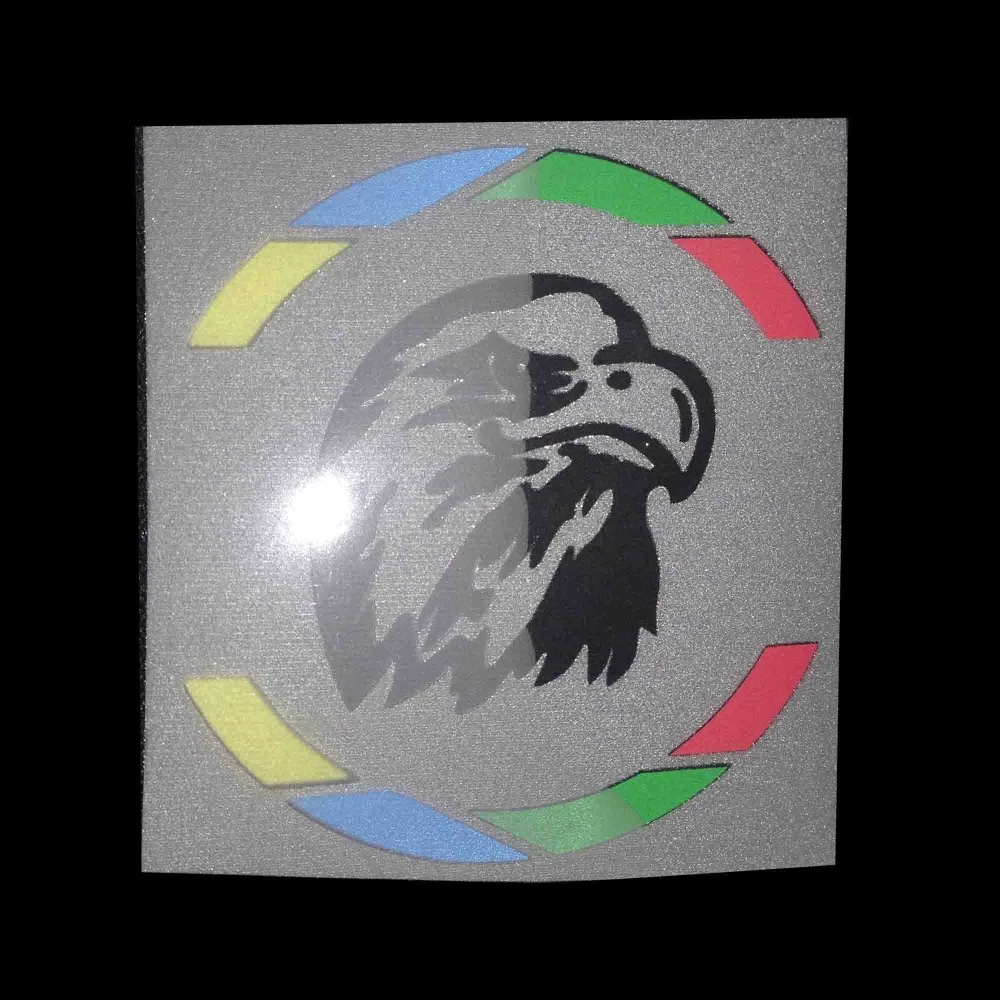 High Visibility Heat Transfer Paper Customized Colorful Reflective Film ...