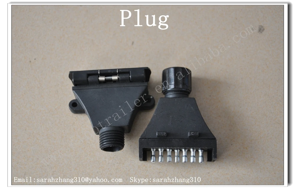 7 Pin Trailer Connector 7 Pin Trailer Plug 7 Pin Trailer Socket - Buy 7 ...