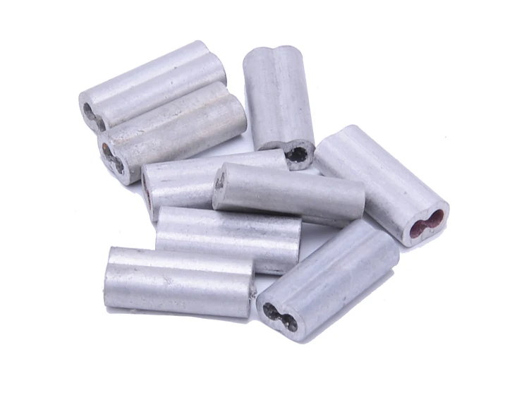Electric Fence Double Aluminum Crimp Sleeve For Wire Ropes - Buy Crimp ...