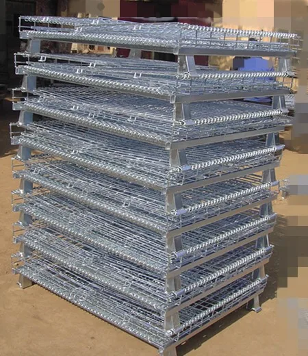 Wire Mesh Box,Mesh Cage,Cold Galvanizing - Buy Wire Mesh Pallet Cage ...