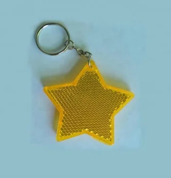 Pmma Reflector Key Chain,High Visibility Reflective Keychain - Buy Pmma ...