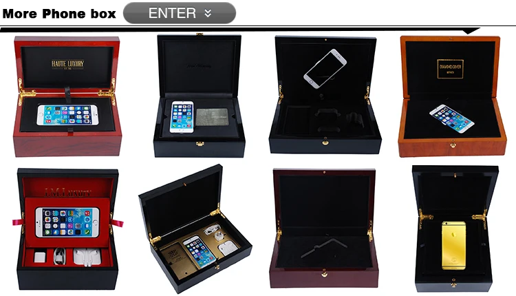 Factory Wholesale Custom Pu Leather Handmade Iphone X Gift Box ...