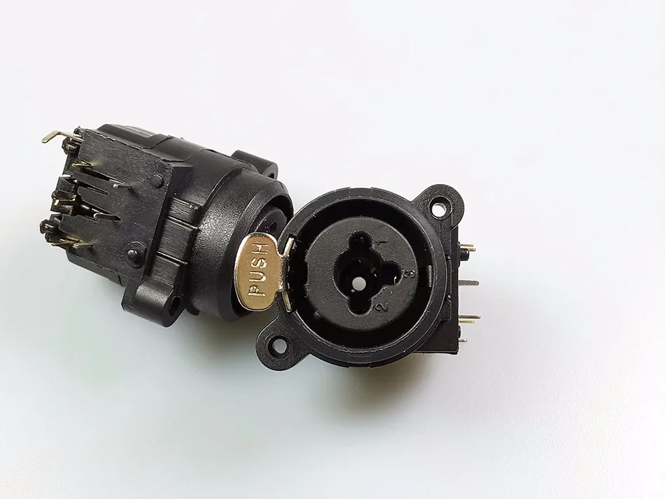 Chinese Supplier 3 Pin Male Right Angle Plug Pcb Mount Xlr Connectors ...