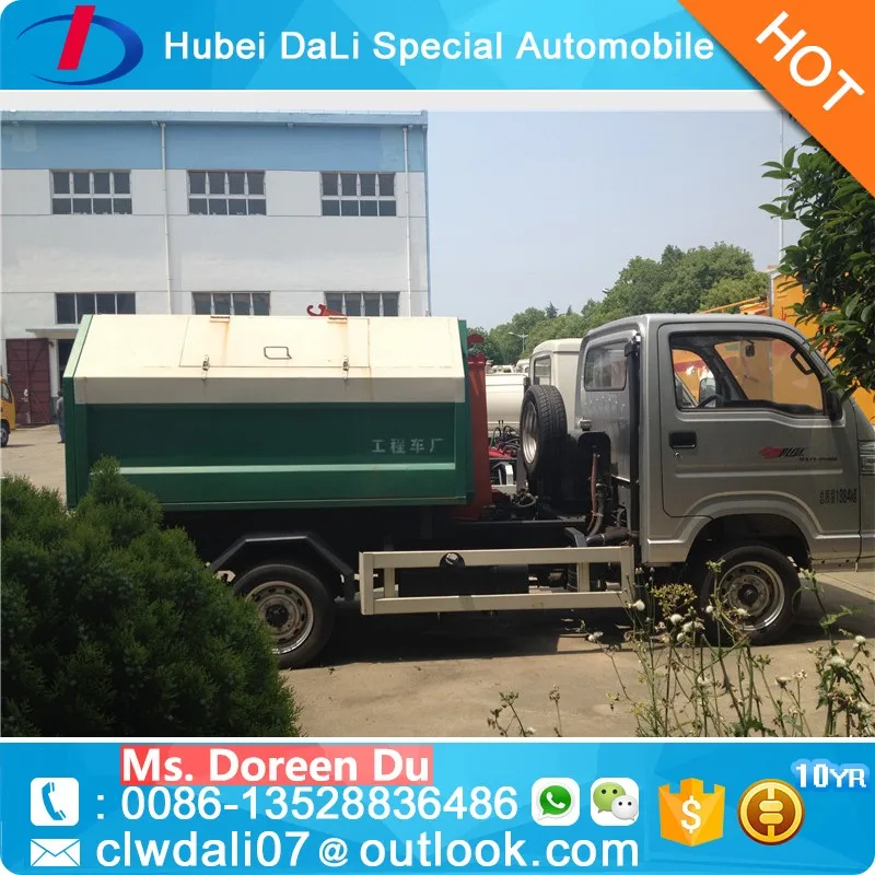 3m3 Mini Waste Small Garbage Truck Disposal Truck - Buy Waste Disposal ...