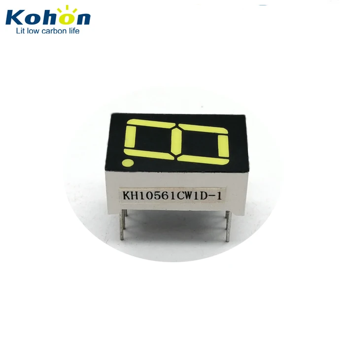 Factory Price 0.56 Inch Single Digit White LED 7 Segment Display ...