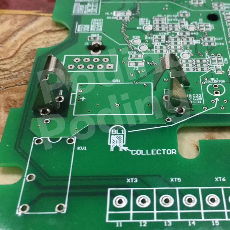Metal 9V Battery PCB Mount Terminal - Reliable Contact