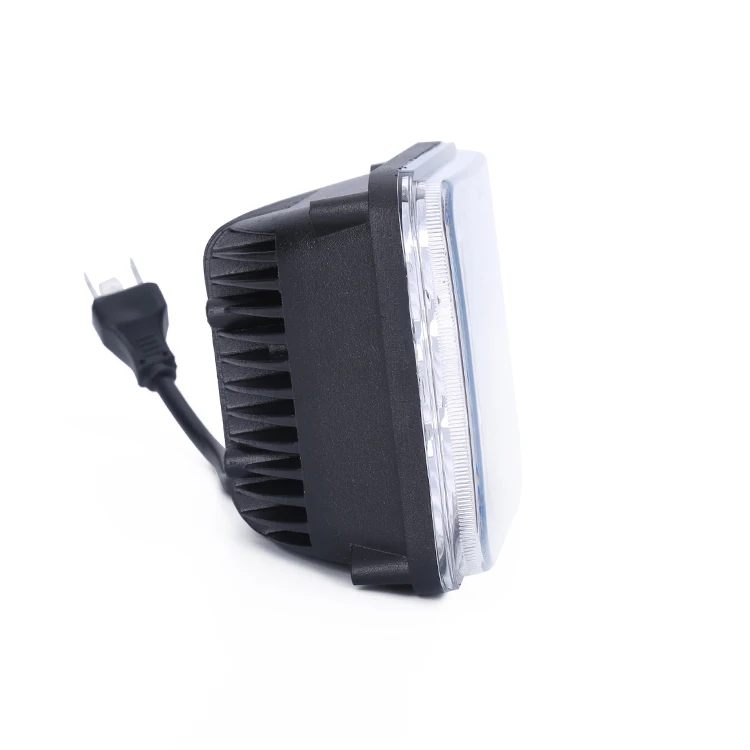 Square 5 Inch Led Headlight For Tractor Led Work Light 12v 24v 5" 4x6 ...