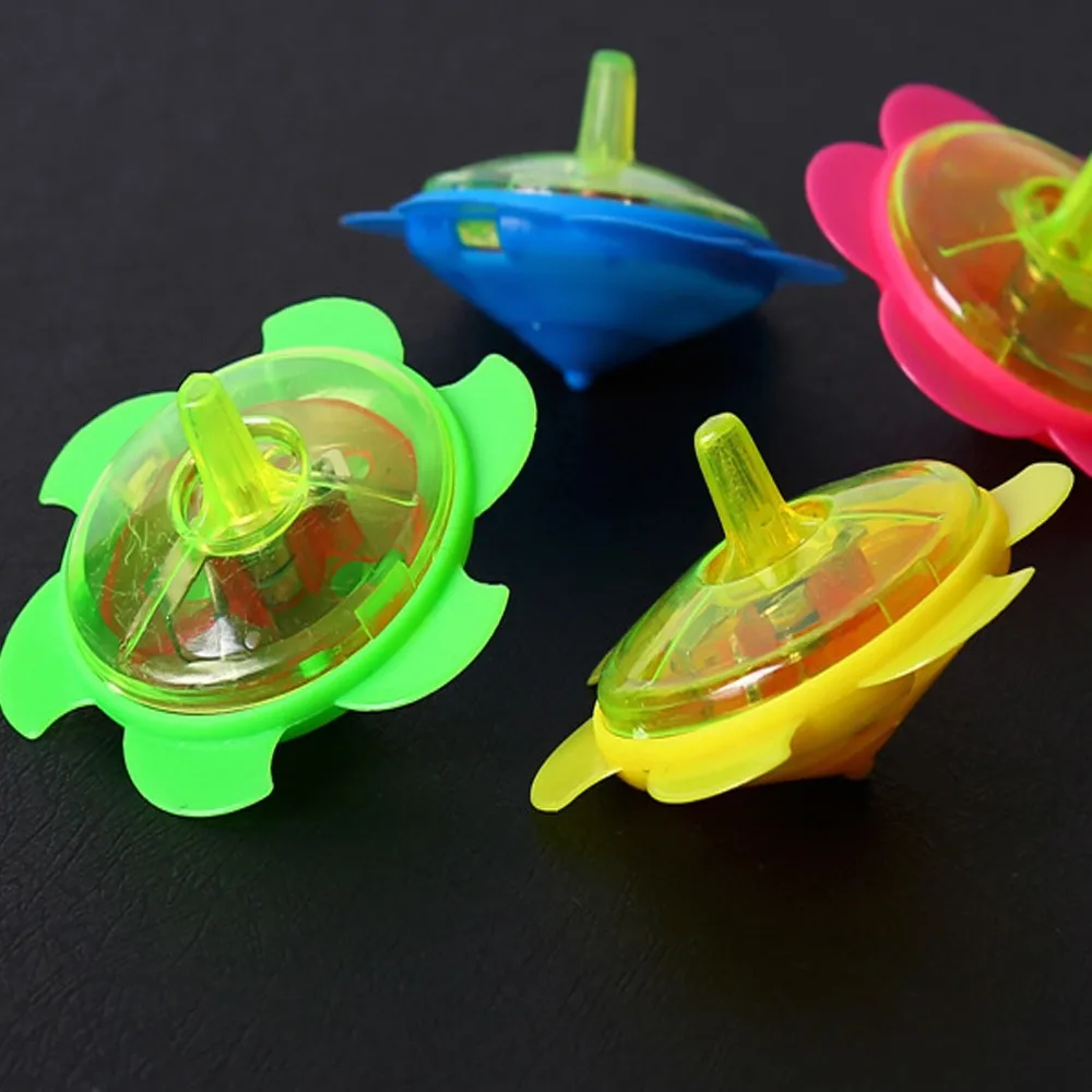 Zf284 2019 Children Toys Flicker Small Plastic Spinning Top Led Fidget ...