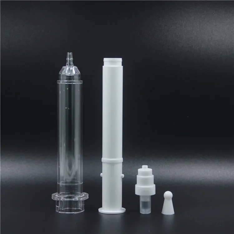 Empty 10ml 20ml Airless Pump Syringe For Cosmetic Beauty Oem Cosmetic ...
