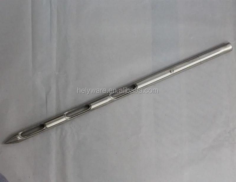 0.5m To 2m Stainless Steel Double Tube Multi Zone Powder Sampler ...